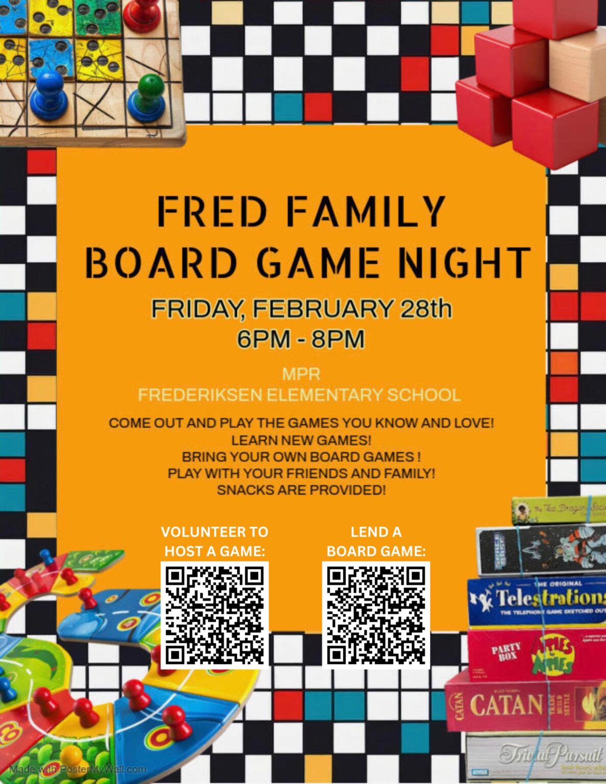 Fred Family Game Night! – FREDERIKSEN ELEMENTARY